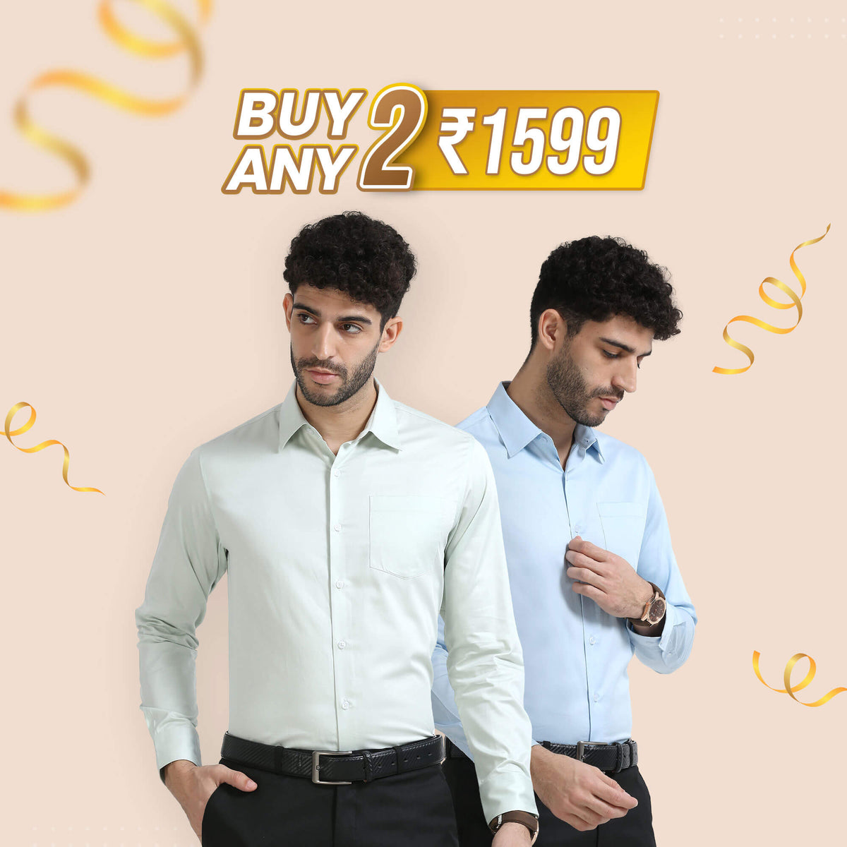Buy Combo Shirts for Men Online | Formal Shirts Combo