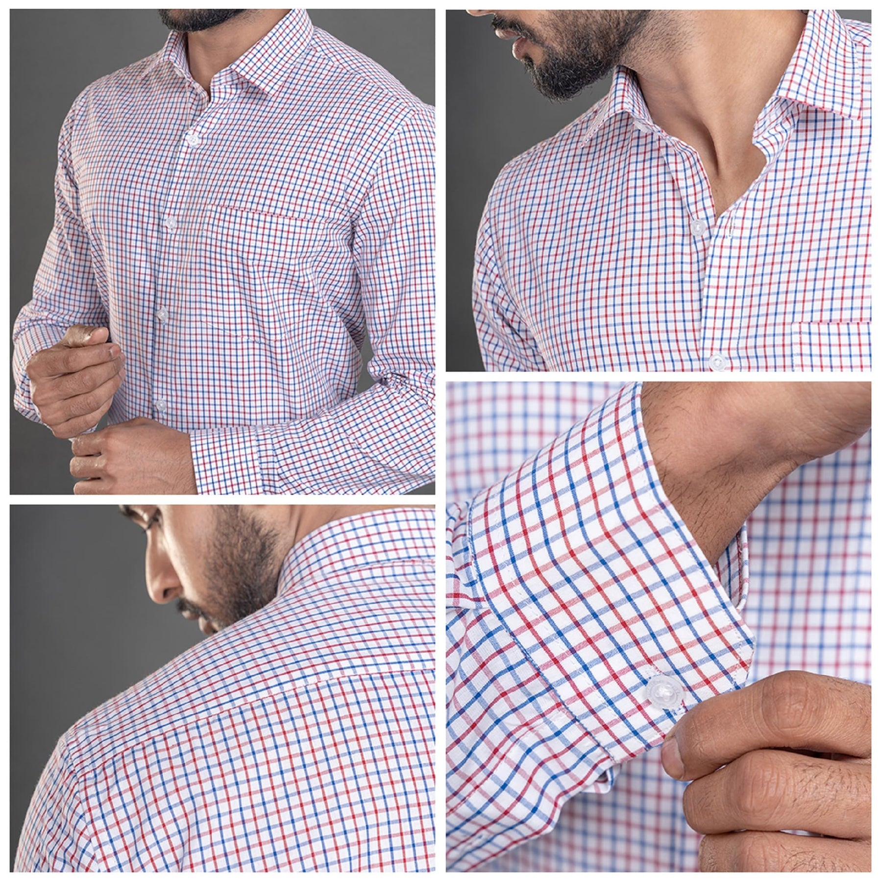 Check Shirts for Men Online | Formal Check Shirts